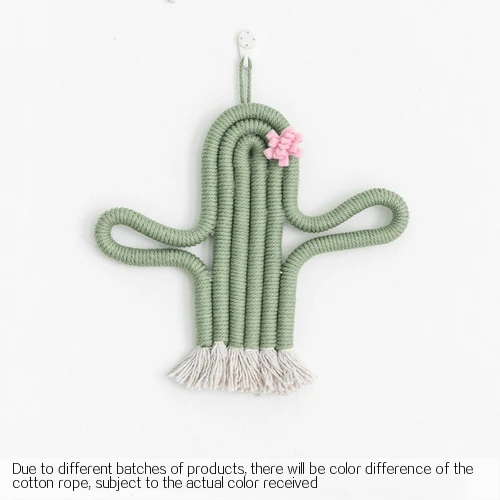 Cactus Macrame Wall Hanging | Macrame-design.com