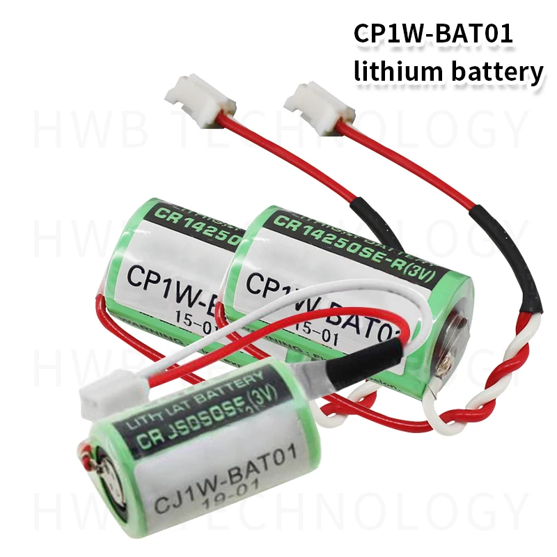 5pcs Hot New Omron Cp1w-bat01 Cj1w-bat01 3v Plc Battery With Special ...