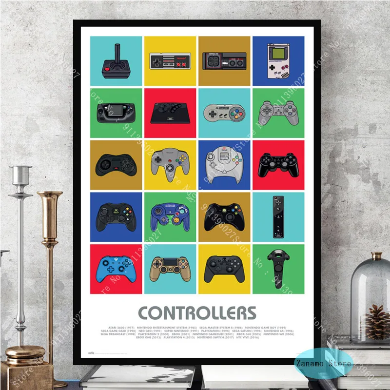 Video Game Systems Collage