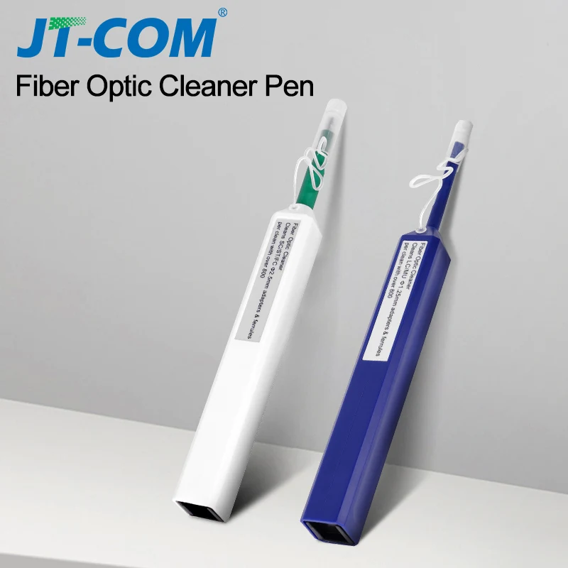 LC/SC/FC/ST One Click Cleaner Tool 1.25mm 2.5mm Fiber Optic Cleaning ...