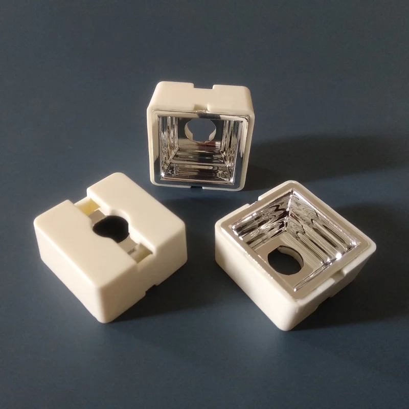 RYM-25 High quality Led Reflector Cup, Size 22.8X22.8X10.3mm, With ...