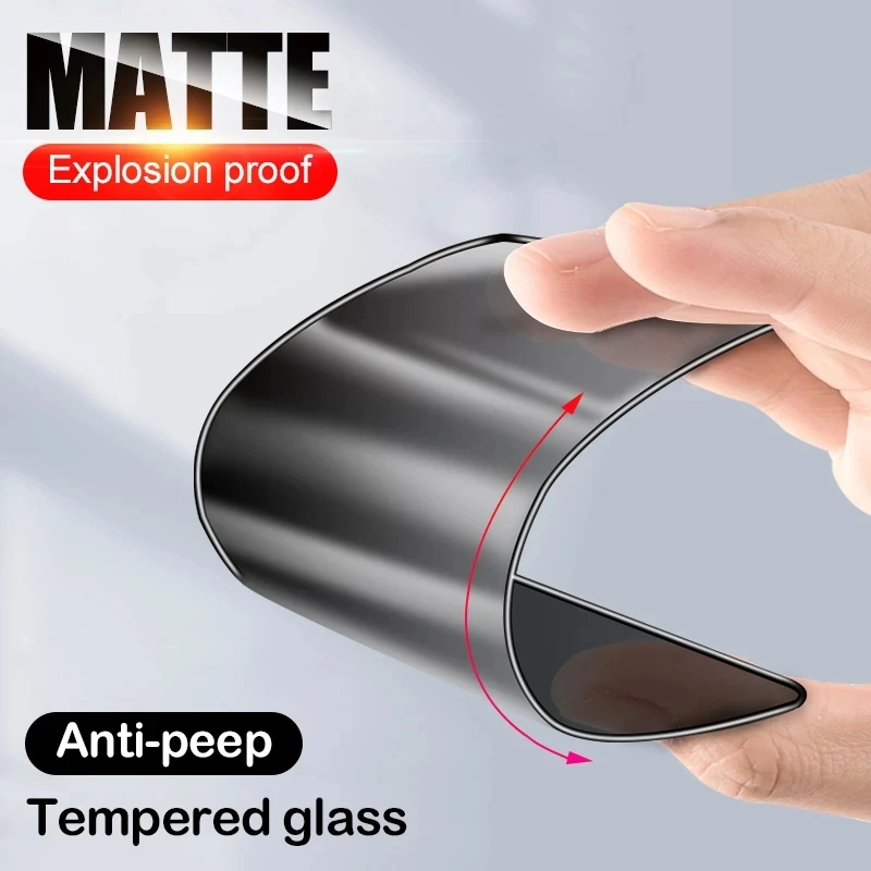 Ceramic Matte Privacy Film For iPhone 13 12 11 Pro Max Mini Screen ...