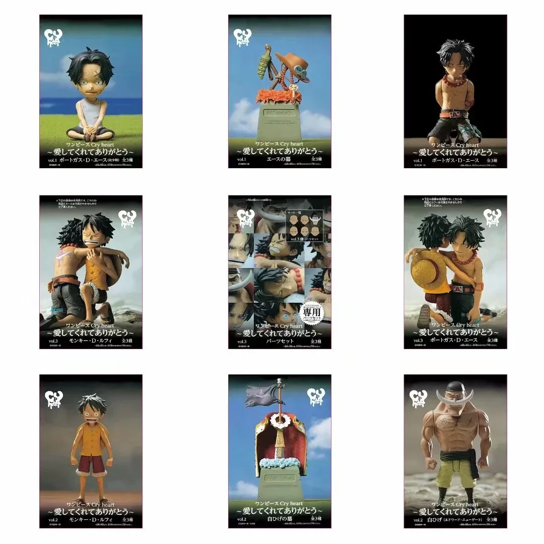 Anime One Piece 9-Thank You for Your Love Luffy White Beard Tombstone ...