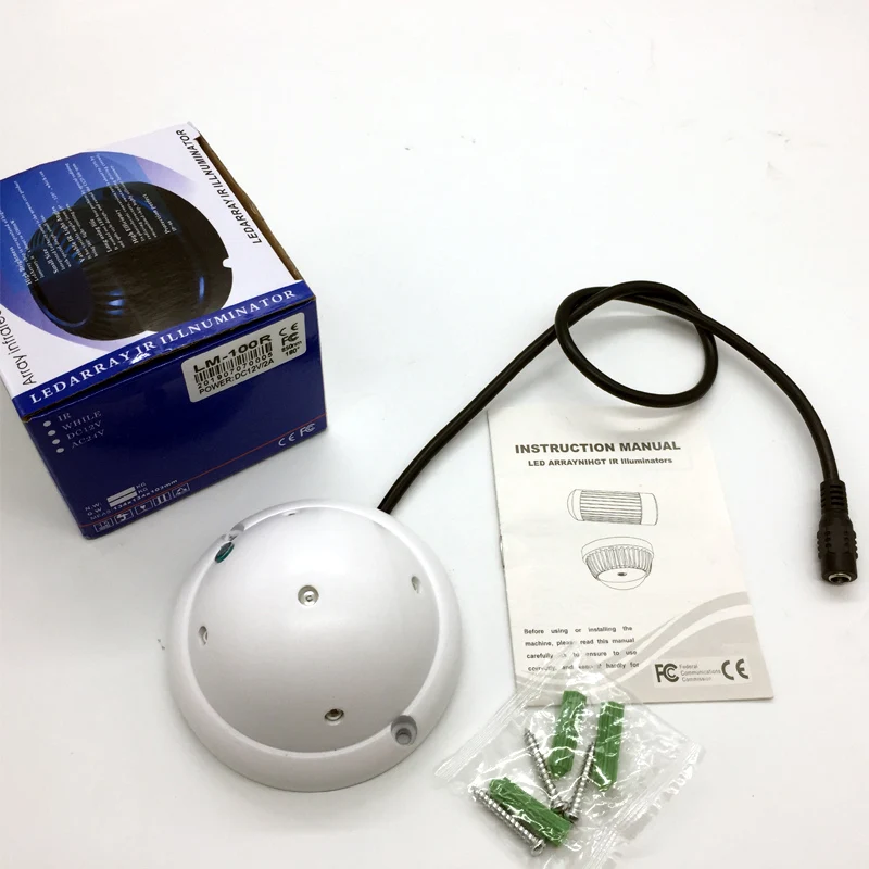 New Ultra Wide Angle Ir 940nm Invisible Light Lamps 5 Ir Led ...