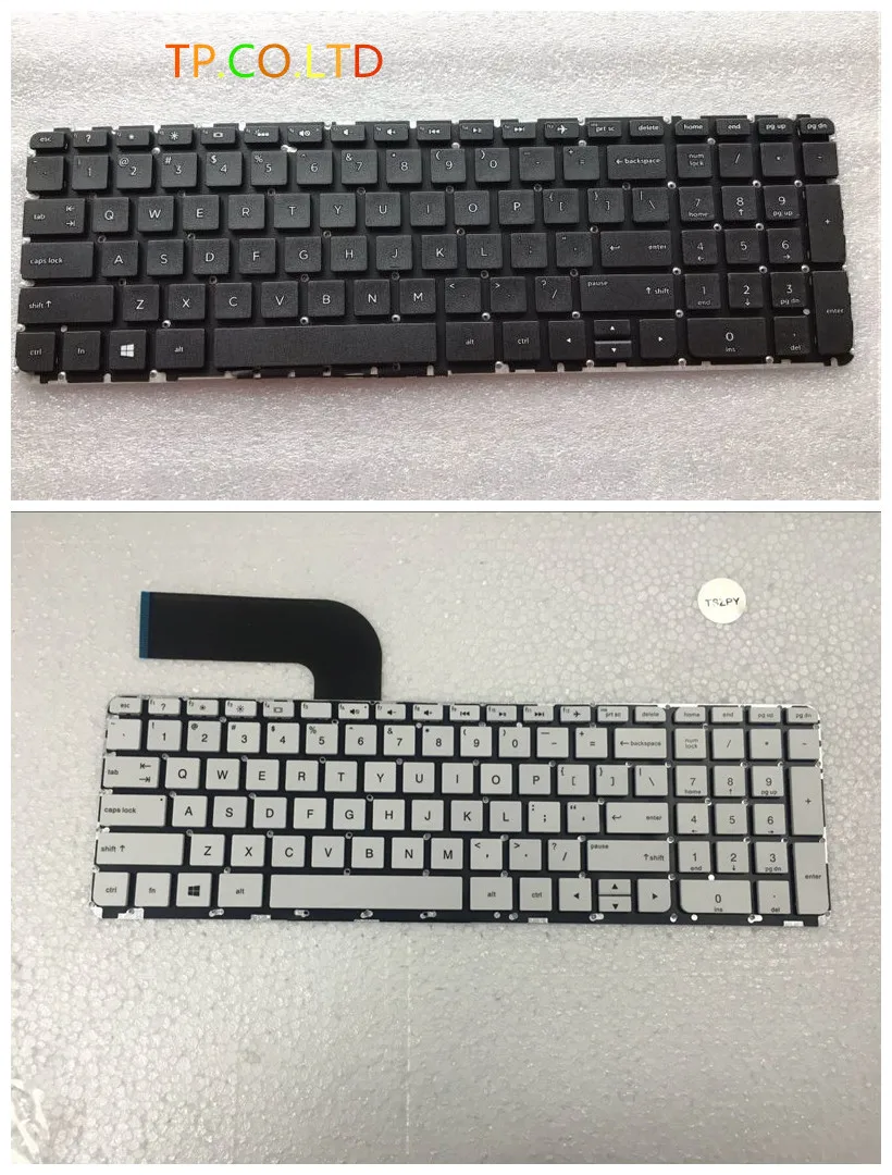 NEW FOR HP Pavilion 15-p 15-p000 15-p100 15t-p000 15z-p000 Keyboard US ...
