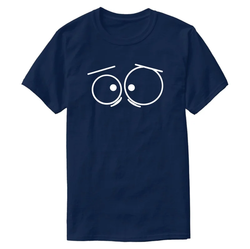 The New Eyes Cartoon Comic Fun Lustig T Shirt Man Humorous Letters ...