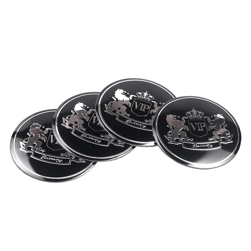 Car-Styling-4Pcs-set-56mm-Lion-VIP-Lion-Emblem-Wheel-Center-Cap-Sticker ...