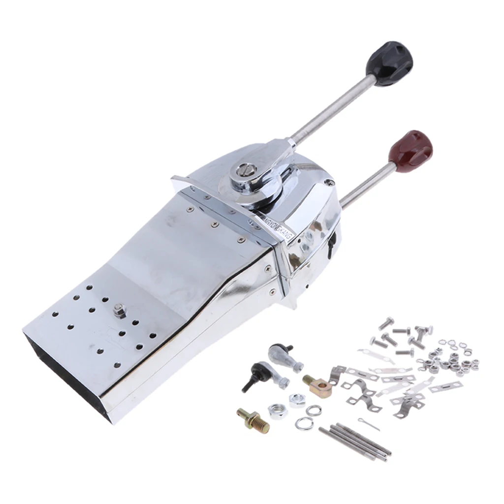 Yk6 Boat Engine Control Box Lever Top Mount Marine Engine Throttle ...