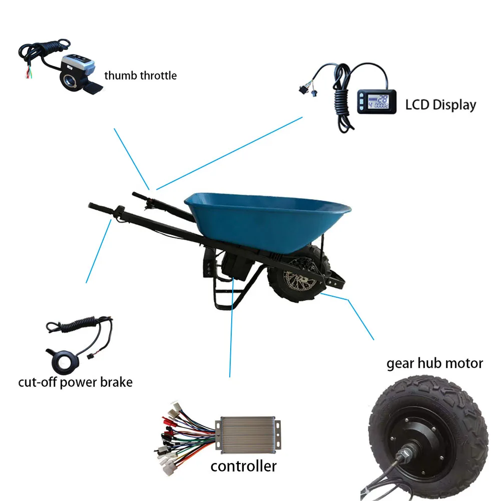 Motorized Wheelbarrow Kit