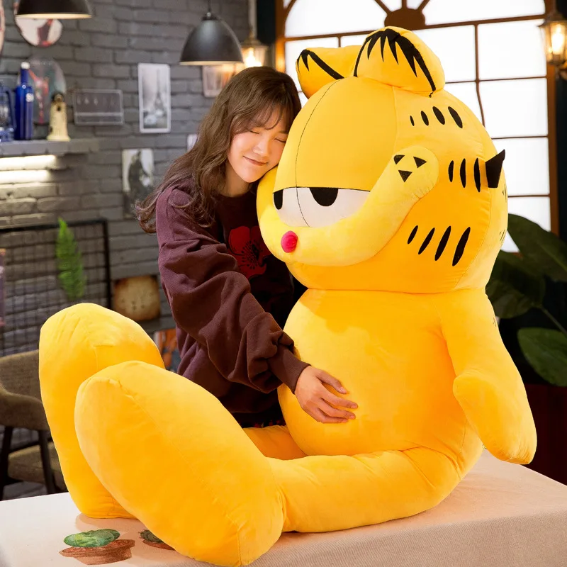 20cm 80cm Cartoon Garfield Plush Toy Garfield Cat Plush Stuffed Doll ...