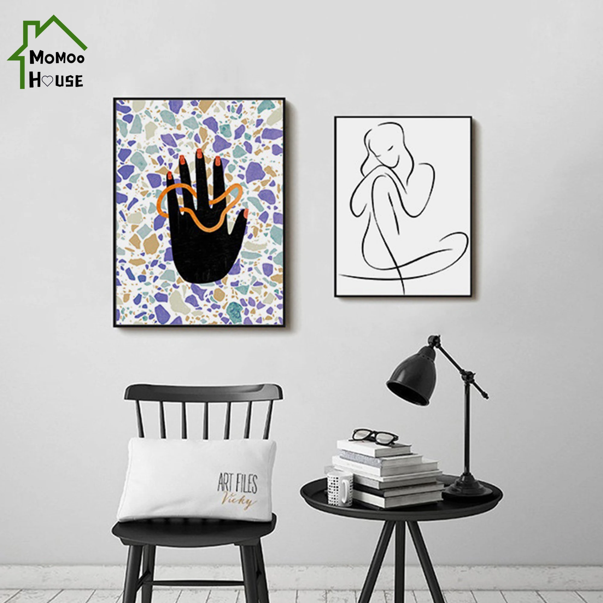 Shy Girl Painting