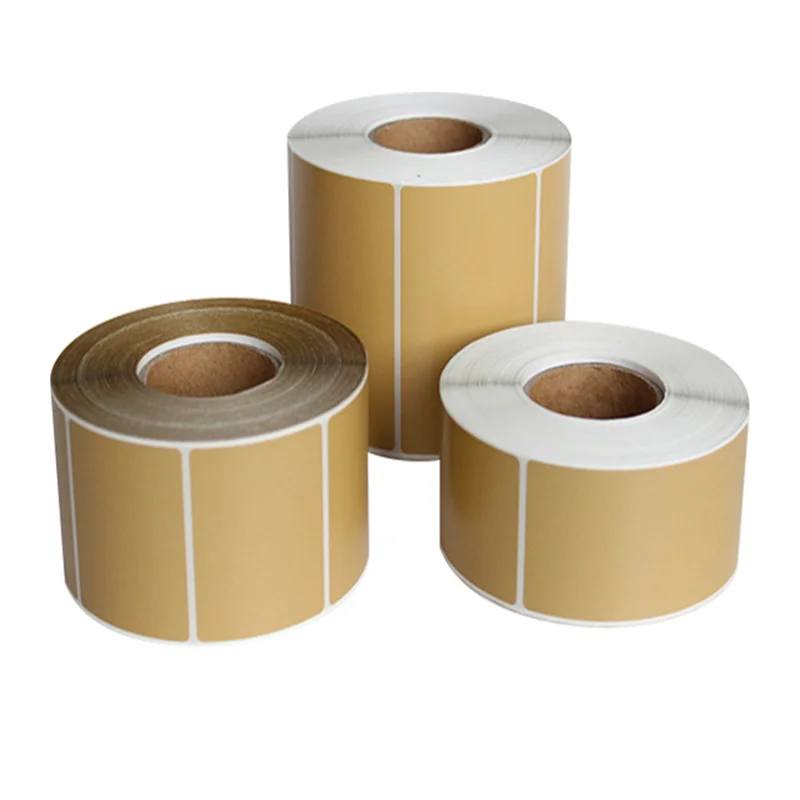 Adhesive Kraft Sticker Color Thermal Paper 100*100*80*40*30 Self ...