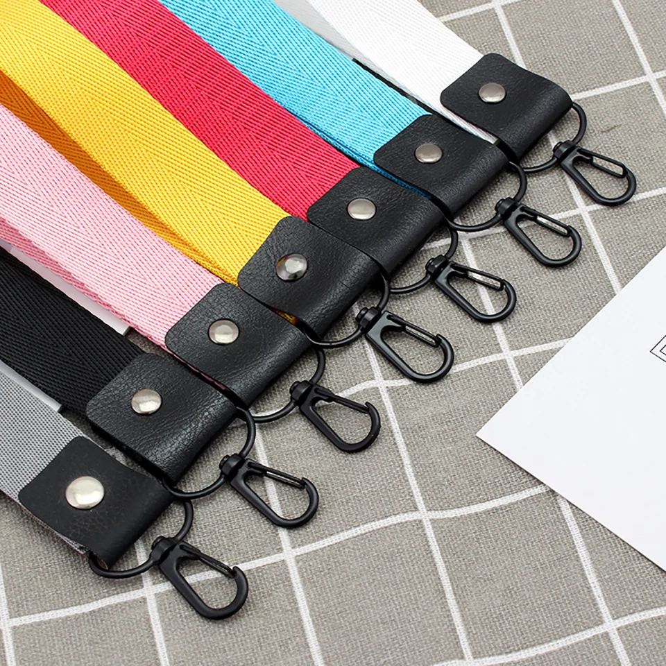 Lanyard neck strap for id card Holders with black Lanyards Office Neck ...