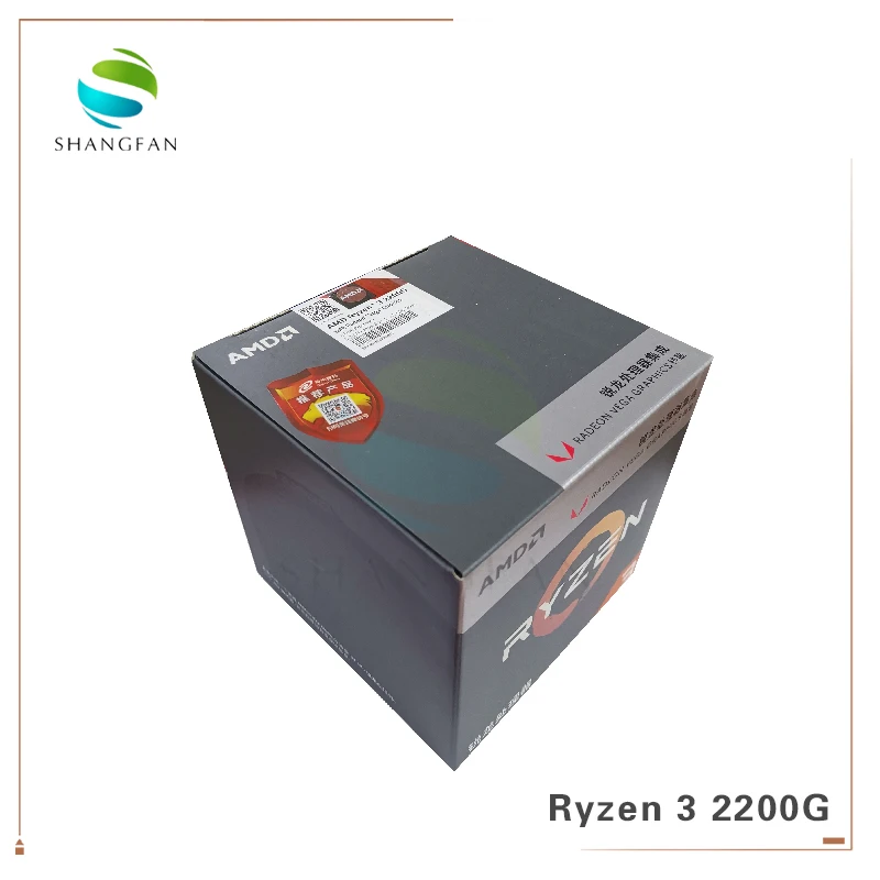 Procesador de CPU AMD Ryzen 3 2200G R3 2200G 3,5 GHz Quad Core Quad ...