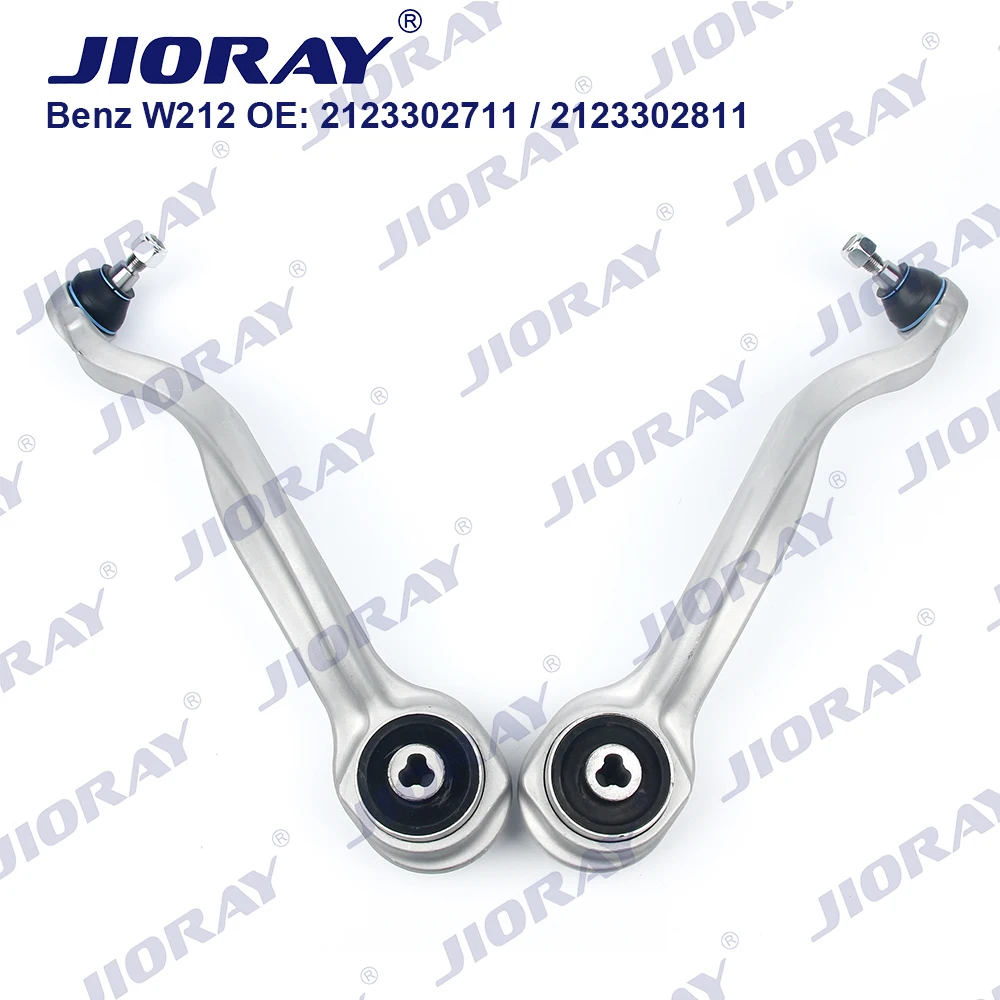 JIORAY par de suspensión inferior delantera curva de brazo de Control ...