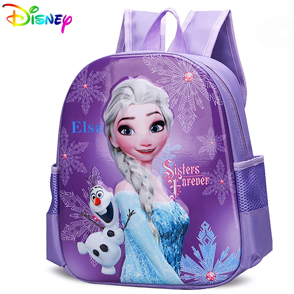 Disney-Backpack-For-Children-Brand-Frozen-Cartoon-Printing-Kids-School ...