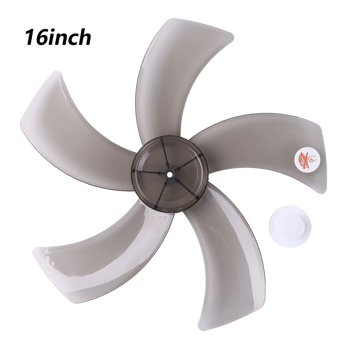 Big Wind 16inch 400mm Plastic Fan Blade 5 Leaves Replacement For ...