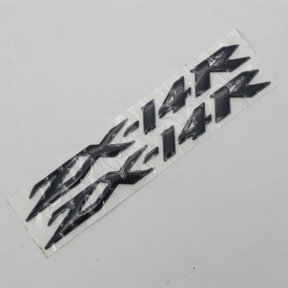 New 3D Motorcycle Decal Emblem Label Badge For Kawasaki ZX14R ZX-14R ...