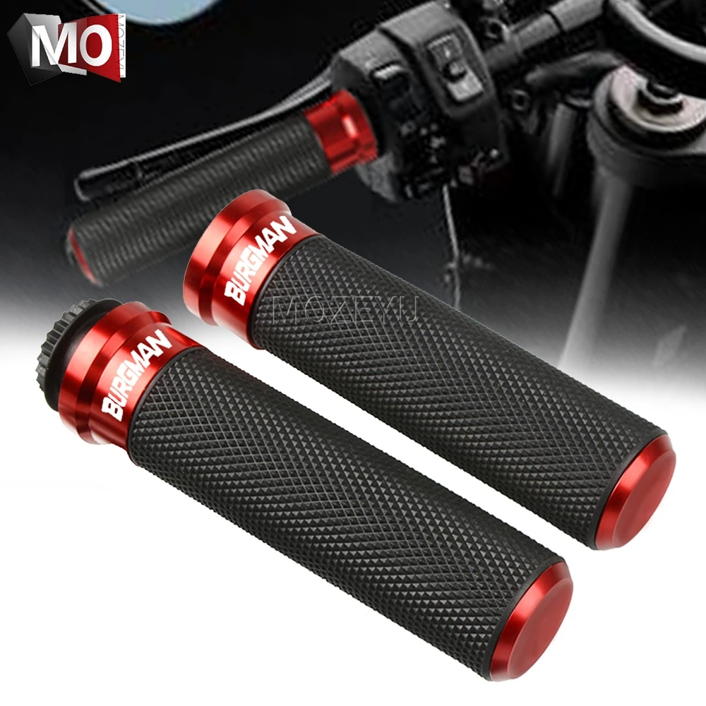 22MM Motorcycle Handlebar Grips Cover Protector Cap Hand Bar End For ...