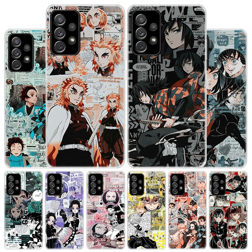 Demon Slayer Kimetsu No Yaiba Cover Phone Case For Samsung Galaxy A53 ...
