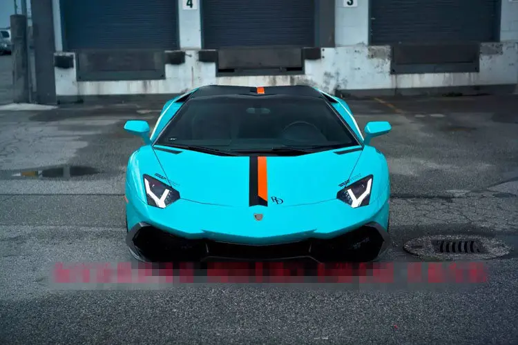 Lamborghini Aventador Turquoise