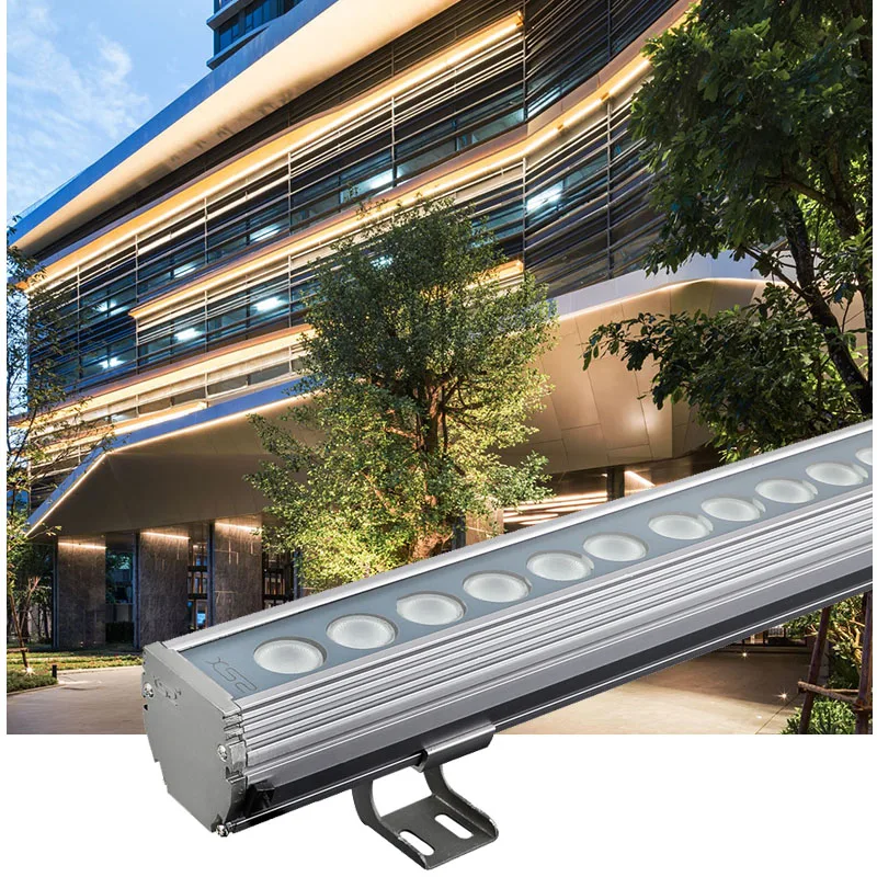 Lampu LED Dinding Mesin Cuci Cahaya Lampu Sorot Outdoor AC220V DC24V ...
