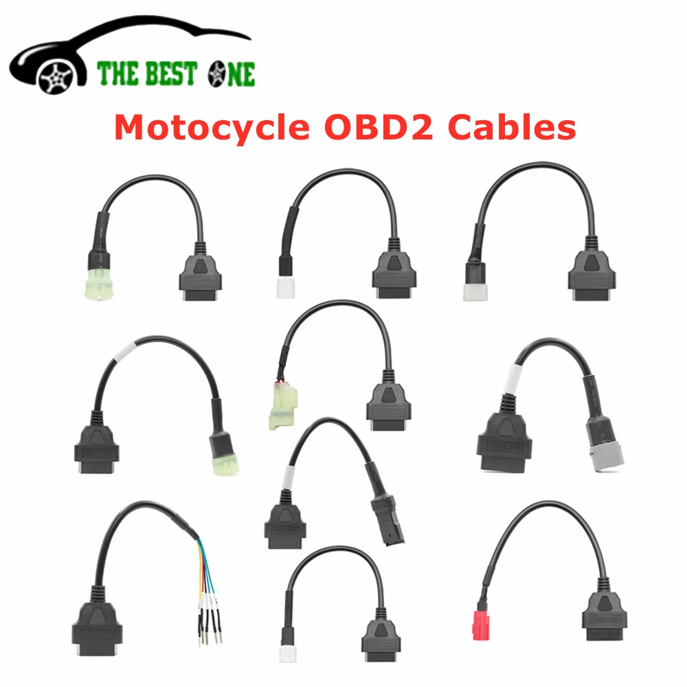 Motobike Obd2 Connector Motorcycle For Yamaha 3/4pin For Harley / Honda ...
