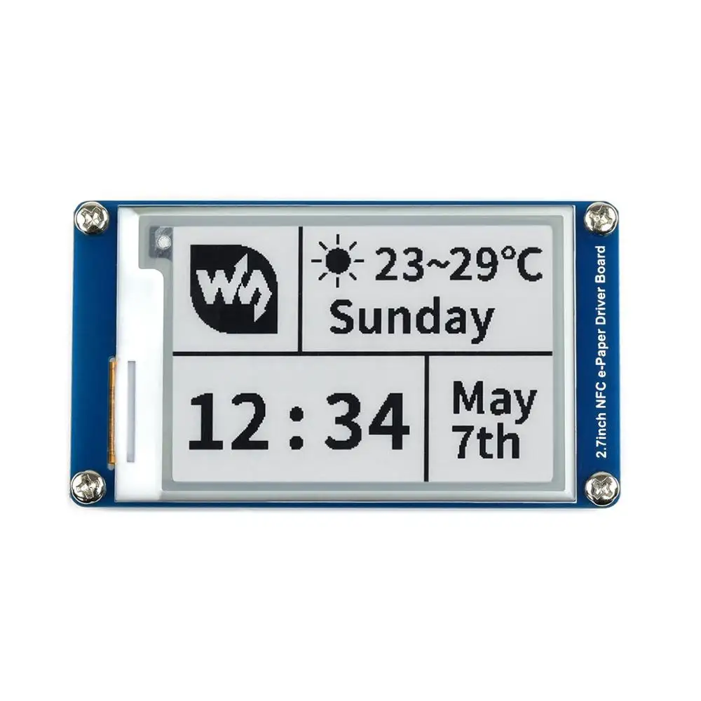 2-7-inch-Wireless-NFC-Powered-Epaper-Eink-E-paper-E-ink-Display-Screen ...