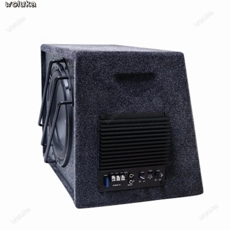Car-audio-car-10-inch-trapezoidal-box-subwoofer-active-power-amplifier ...