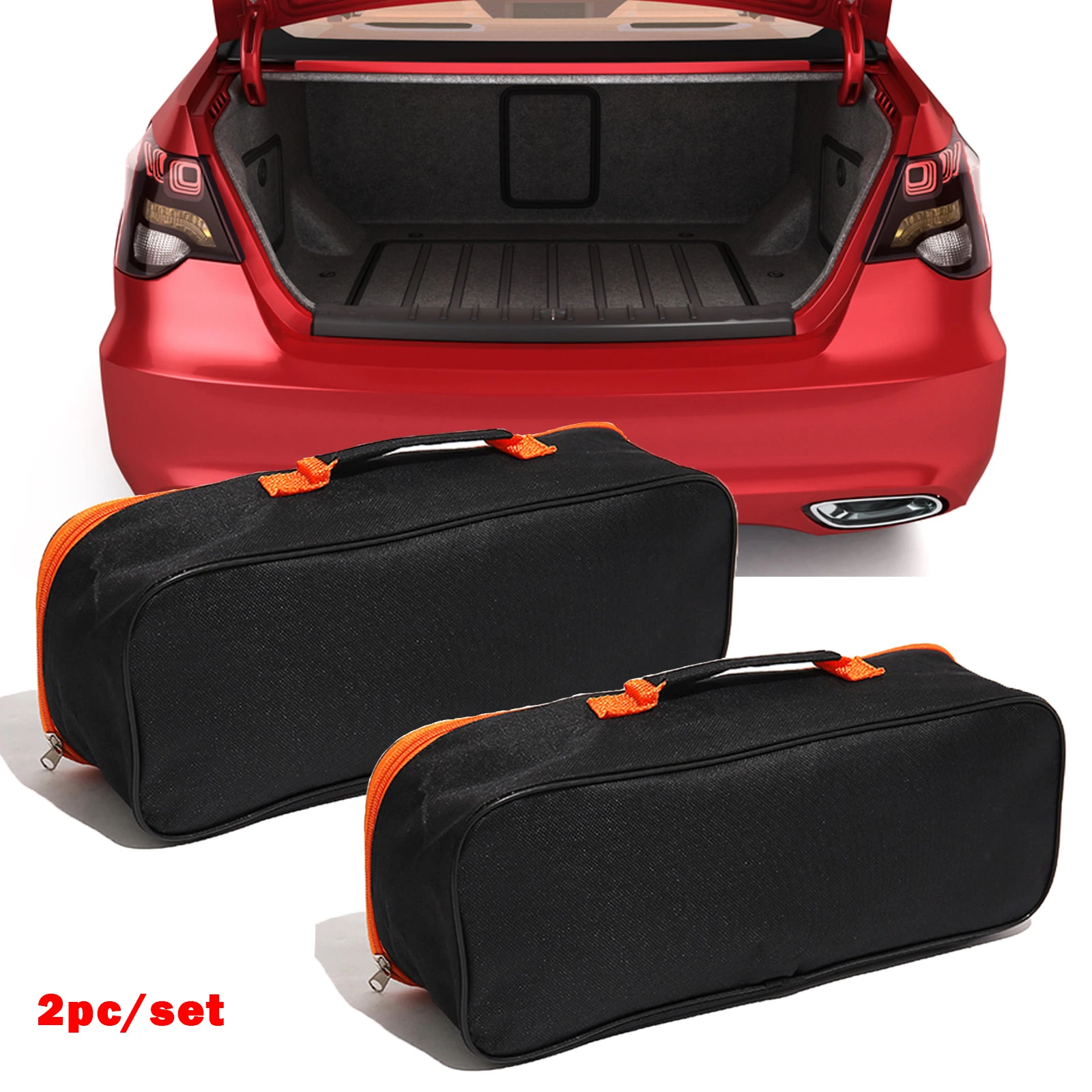 Car Portable Pouch Trunk Organizer Storage Case Vacuum Cleaner Cleaning ...