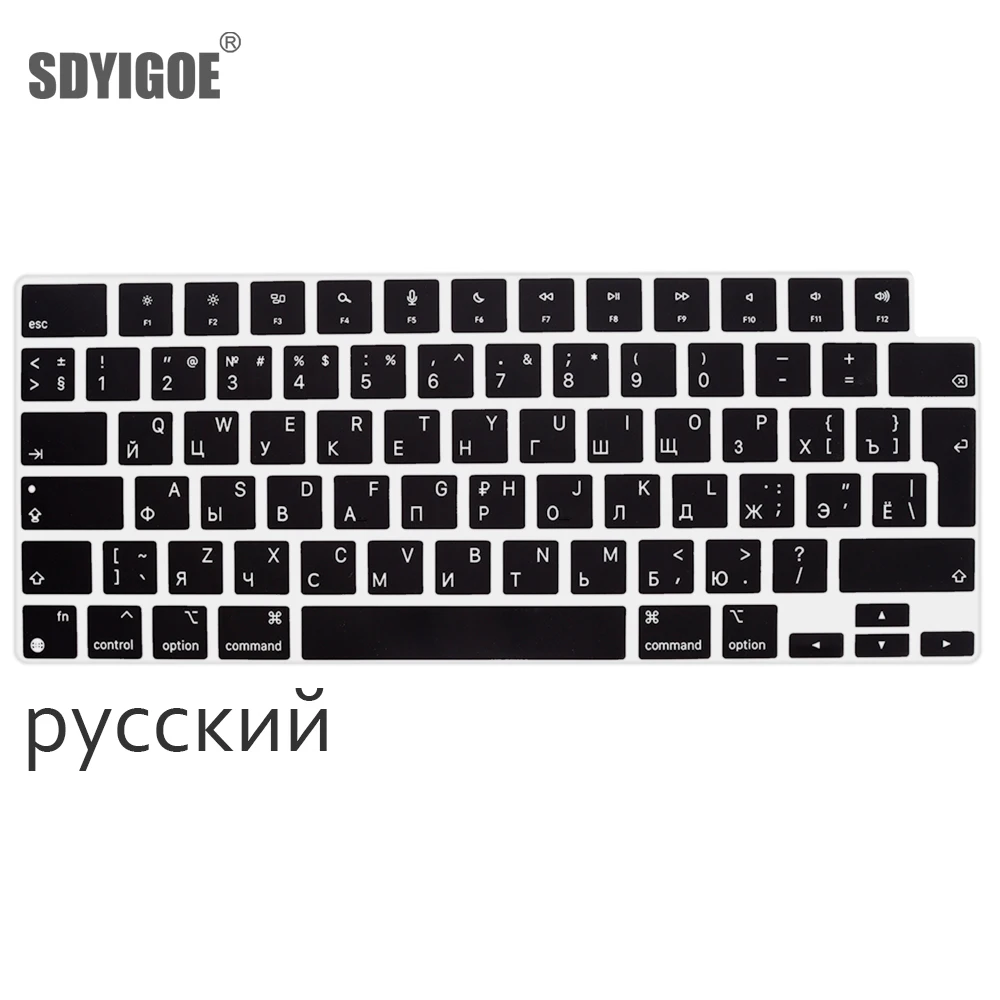 Russian-For-Apple-Macbook-Air13-M2-Macbook-keyboard-cover-A2681 ...