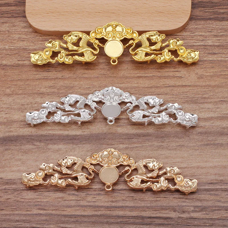 2pcs-27x100mm-Gold-Silver-Plated-Metal-Alloy-Accessories-For-DIY ...