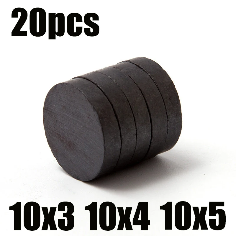 10x3-10x4-10x5-15X3-15X5-18X3-Black-Small-Round-Magnet-Fridge-Ferrite ...