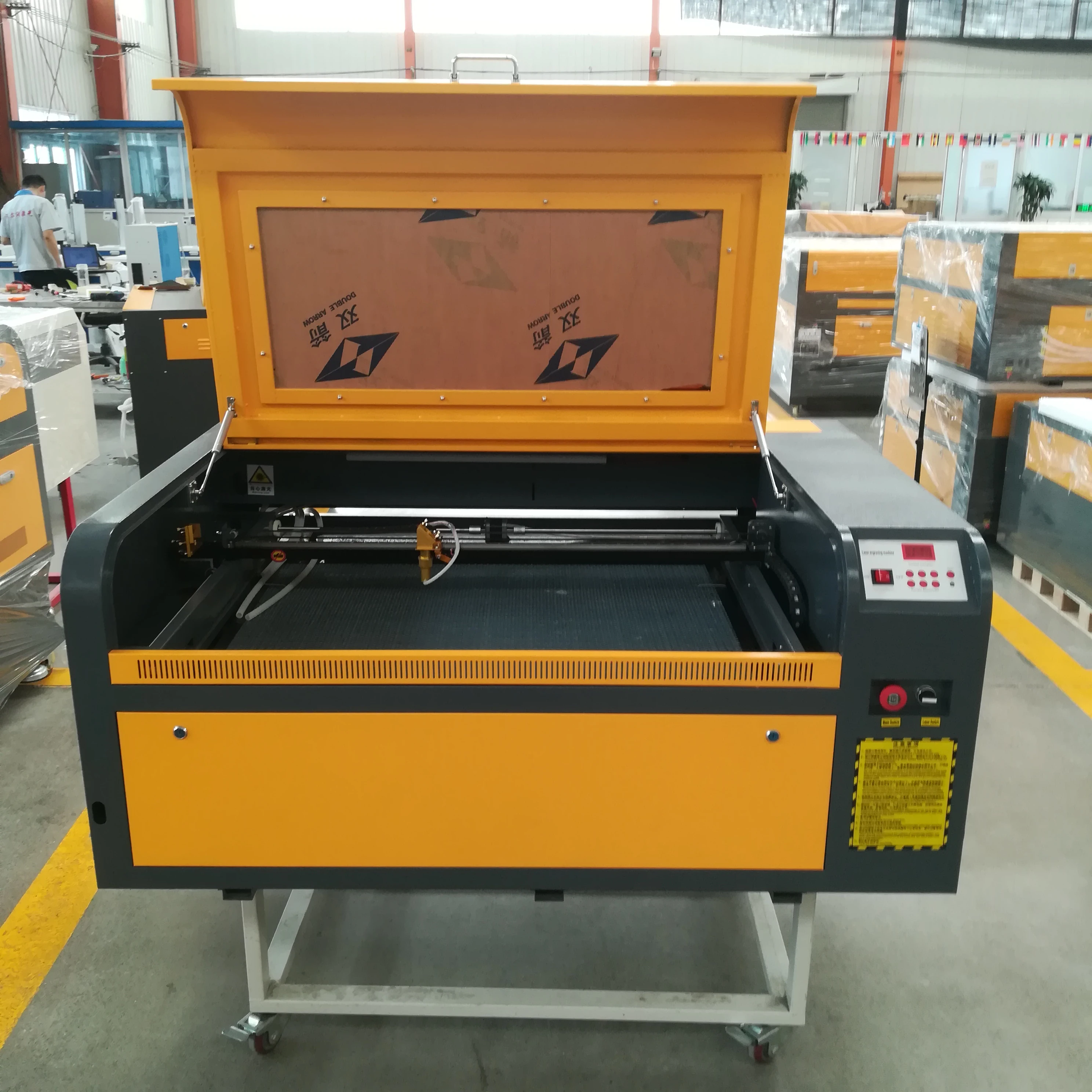 100w Co2 Laser Cutter M2 6090 Laser Engraving And Cutting Machine Free ...