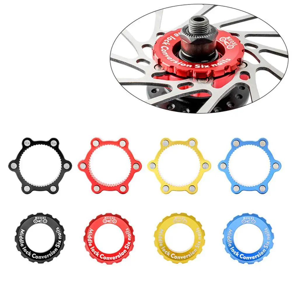 Cycling Centerlock To 6 hole Adapter Bicycle Disc Brake Center Lock ...