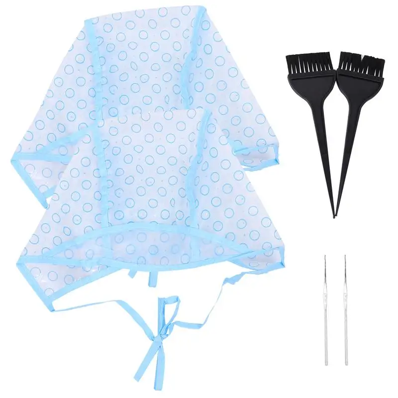 6PCS-Professional-Hair-Dye-Cap-Hair-Coloring-Cap-Hair-Dye-Hat-Hair ...