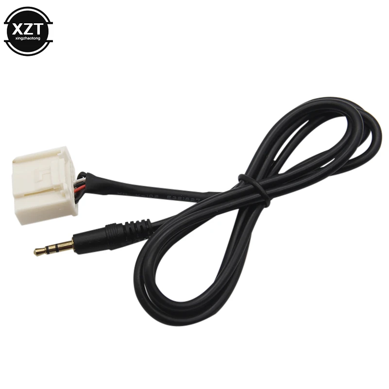 20 pins 3.5mm Audio AUX Male Interface MP3 Player Cable For Toyota ...
