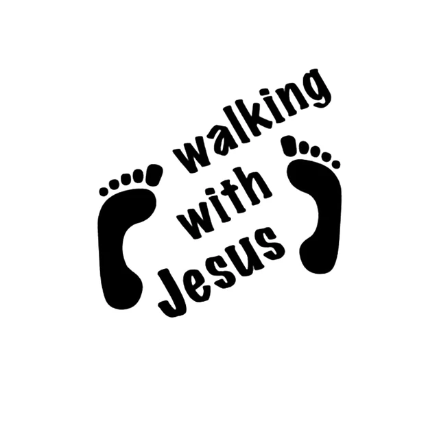 Jesus Footprints Black And White
