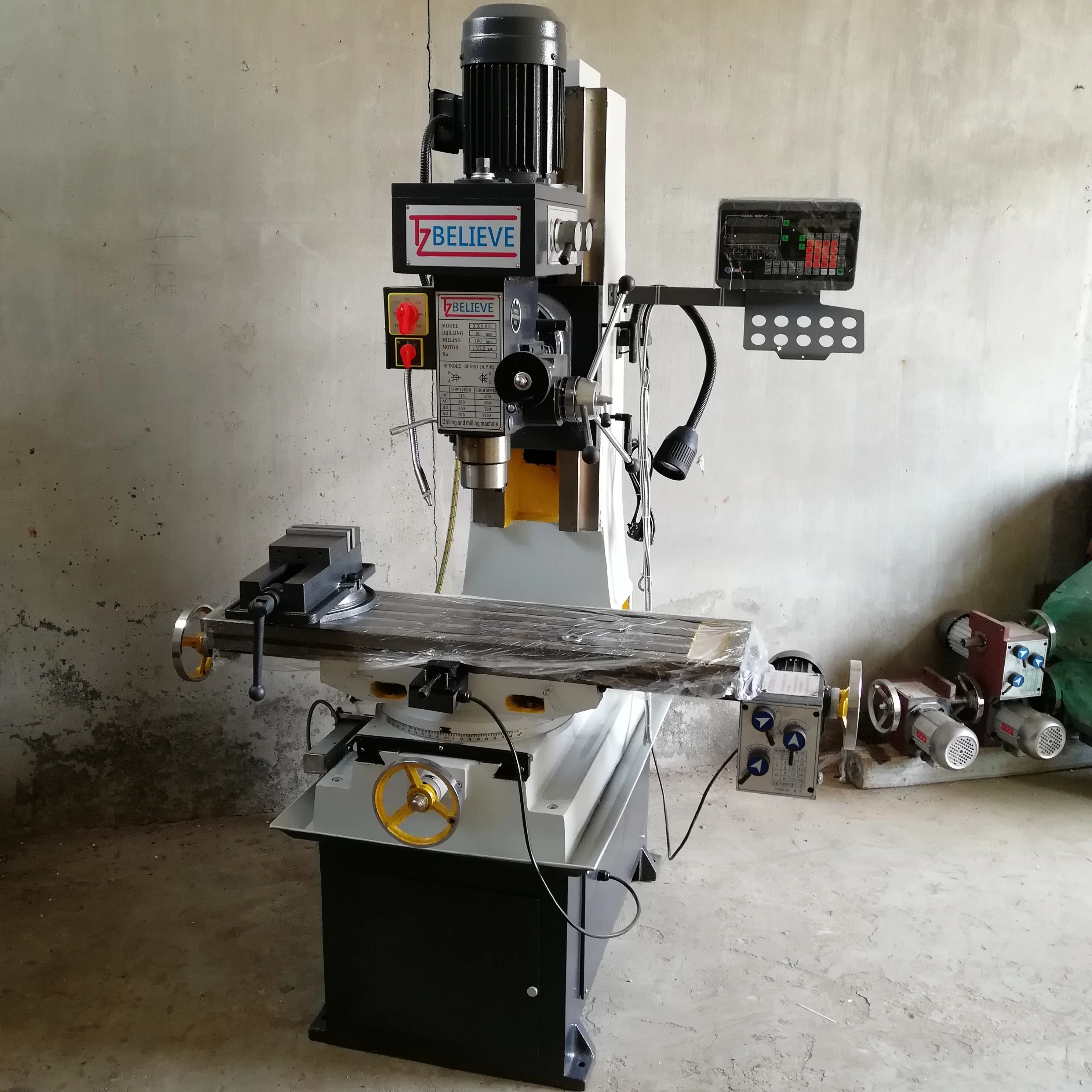 ZX50CM BR drilling and milling machine machinery tools|Milling Machine ...