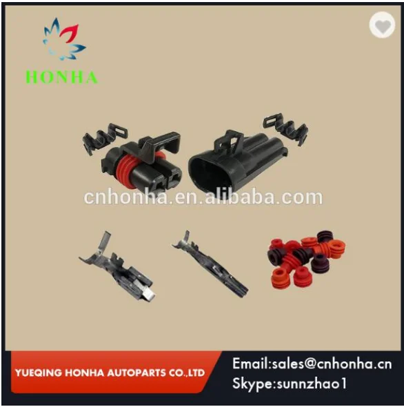 5/10/20/50/100pcs 2 Way Sealed 480 Series 42 Amp Automotive Connector ...