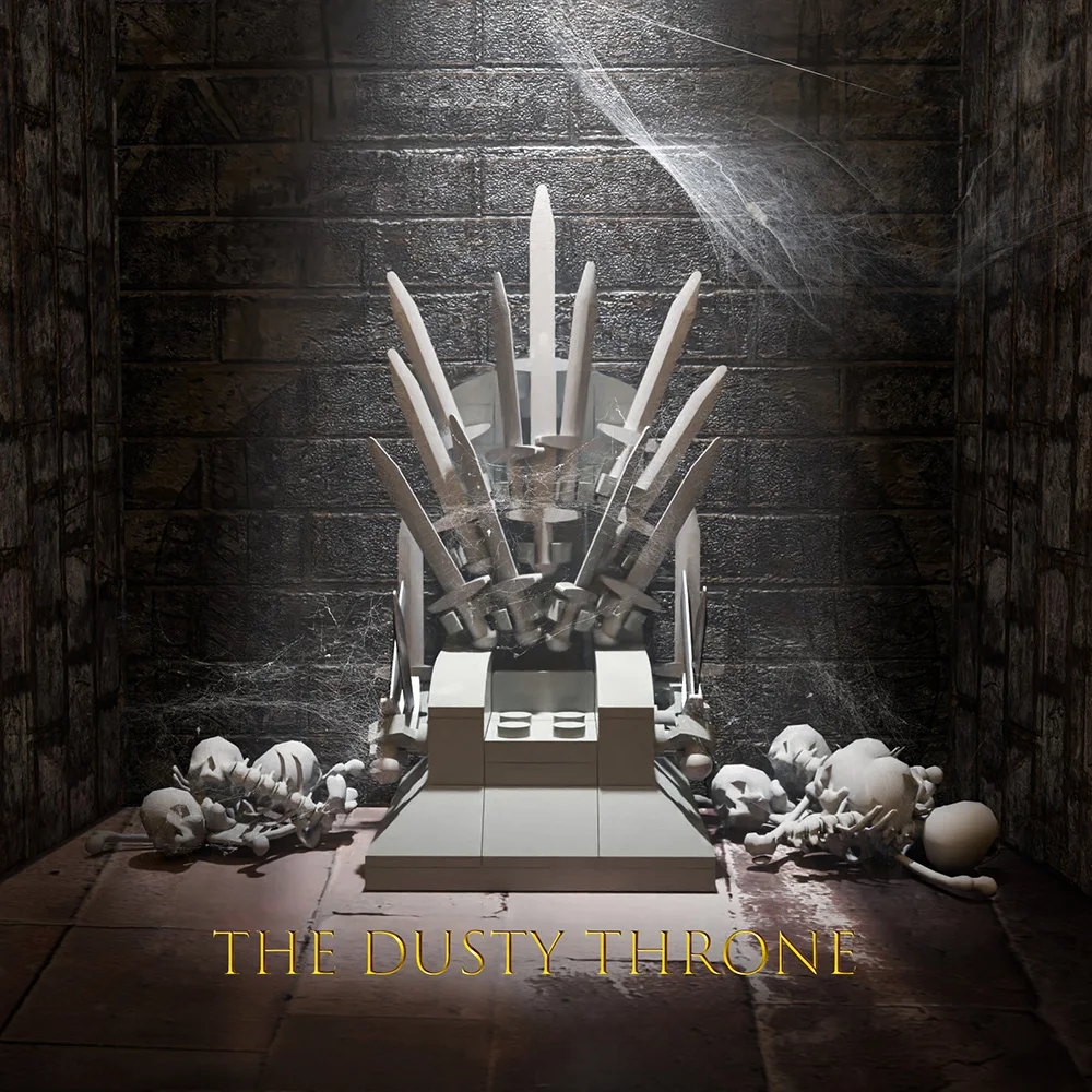 Side View Chair Throne Of Swords