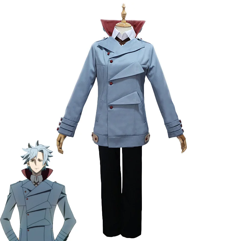 Anime ID:INVADED Fukuda Tamotsu Cosplay Costume Adult Unisex Fancy ...