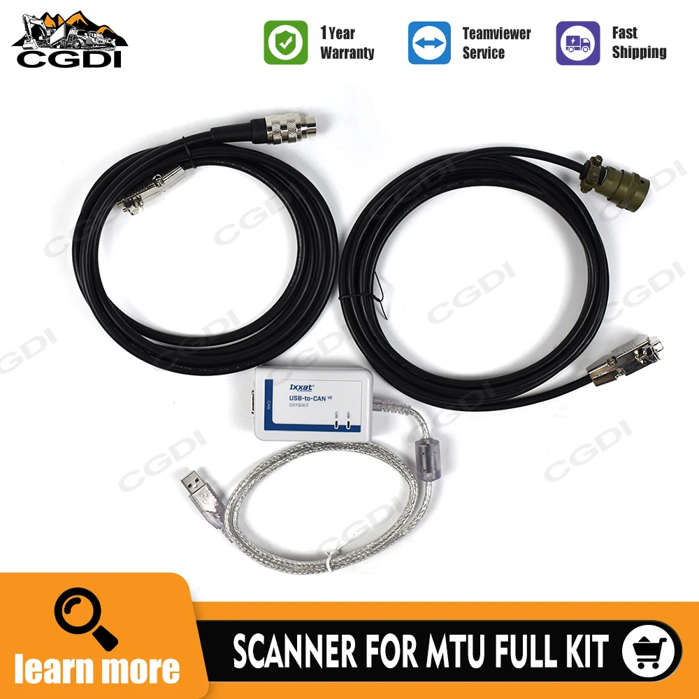 Diagnostic Scanner for MTU Diasys + ADEC + MEDC cable Diagnostic kit ...