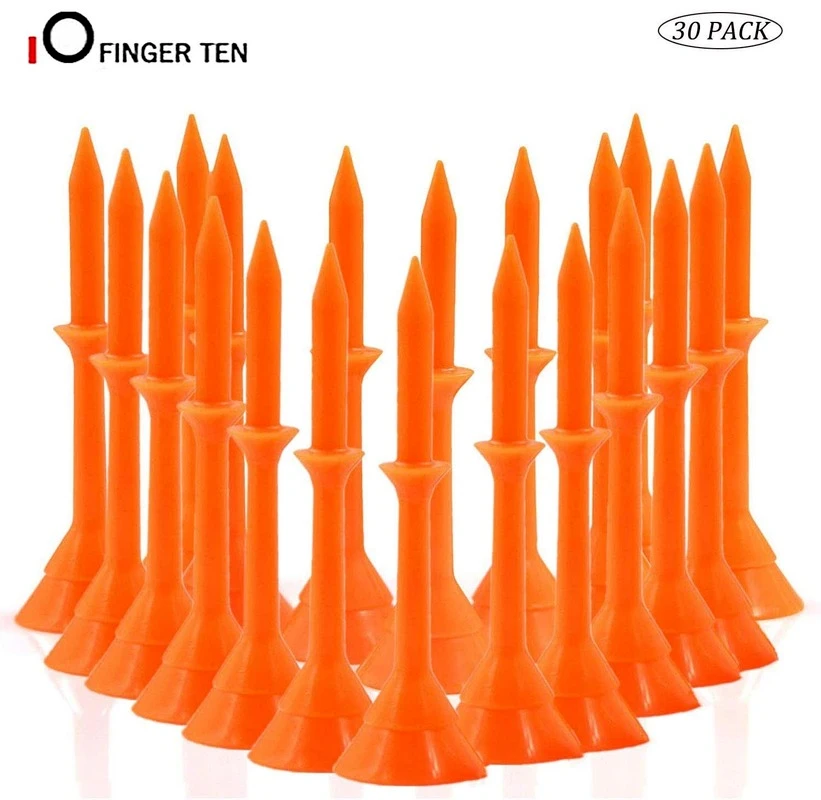 30 Pack Upgrade Big Cup Plastic Golf Tees 83mm Recycle Use Reduce ...