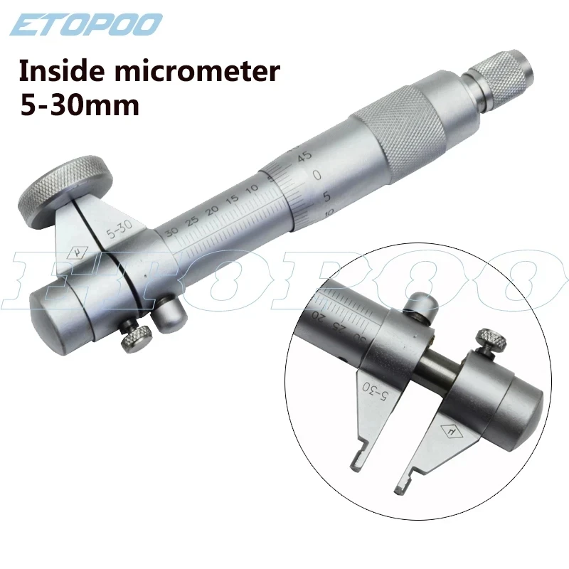 Inside Micrometer 5-30mm/0.01 Micrometro Interno Gauge Vernier Calipers ...