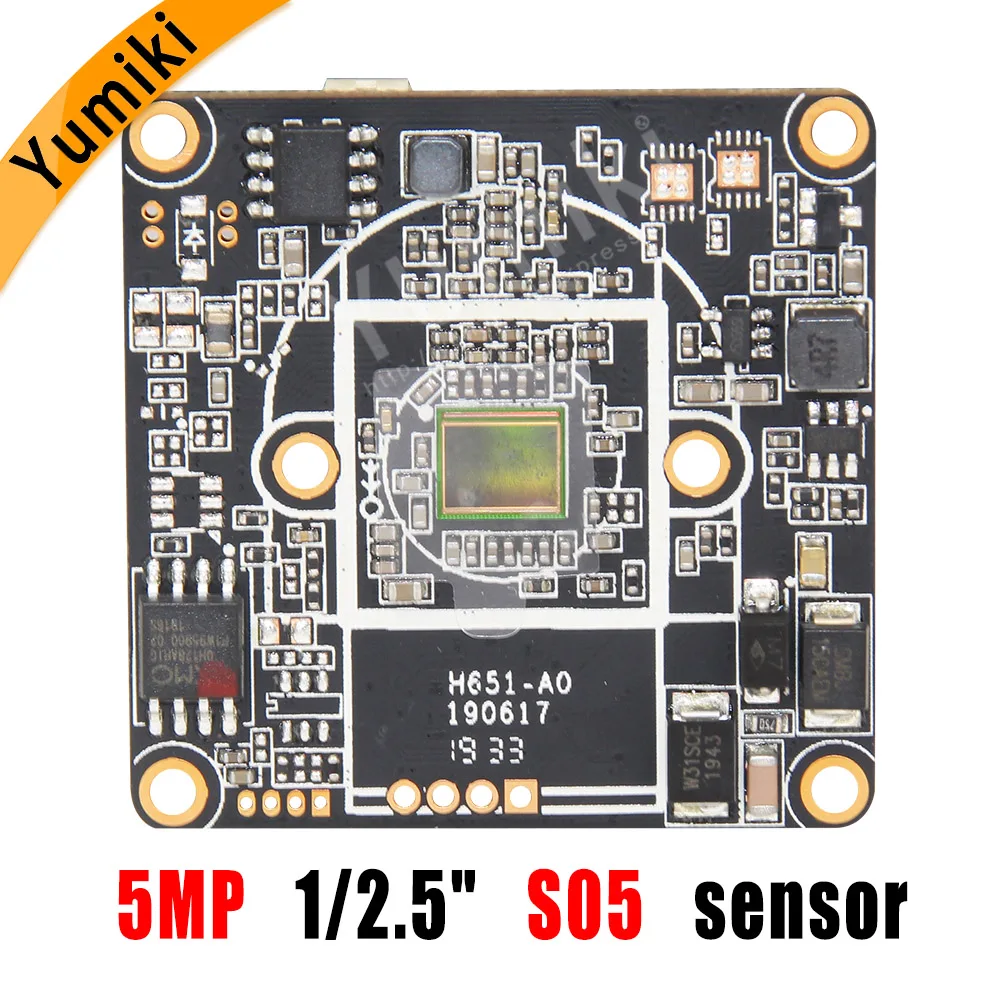 H.265/H.264 5MP Hi3516EV300+ S05 1/2. " плата модуля ip-камеры с низким ...