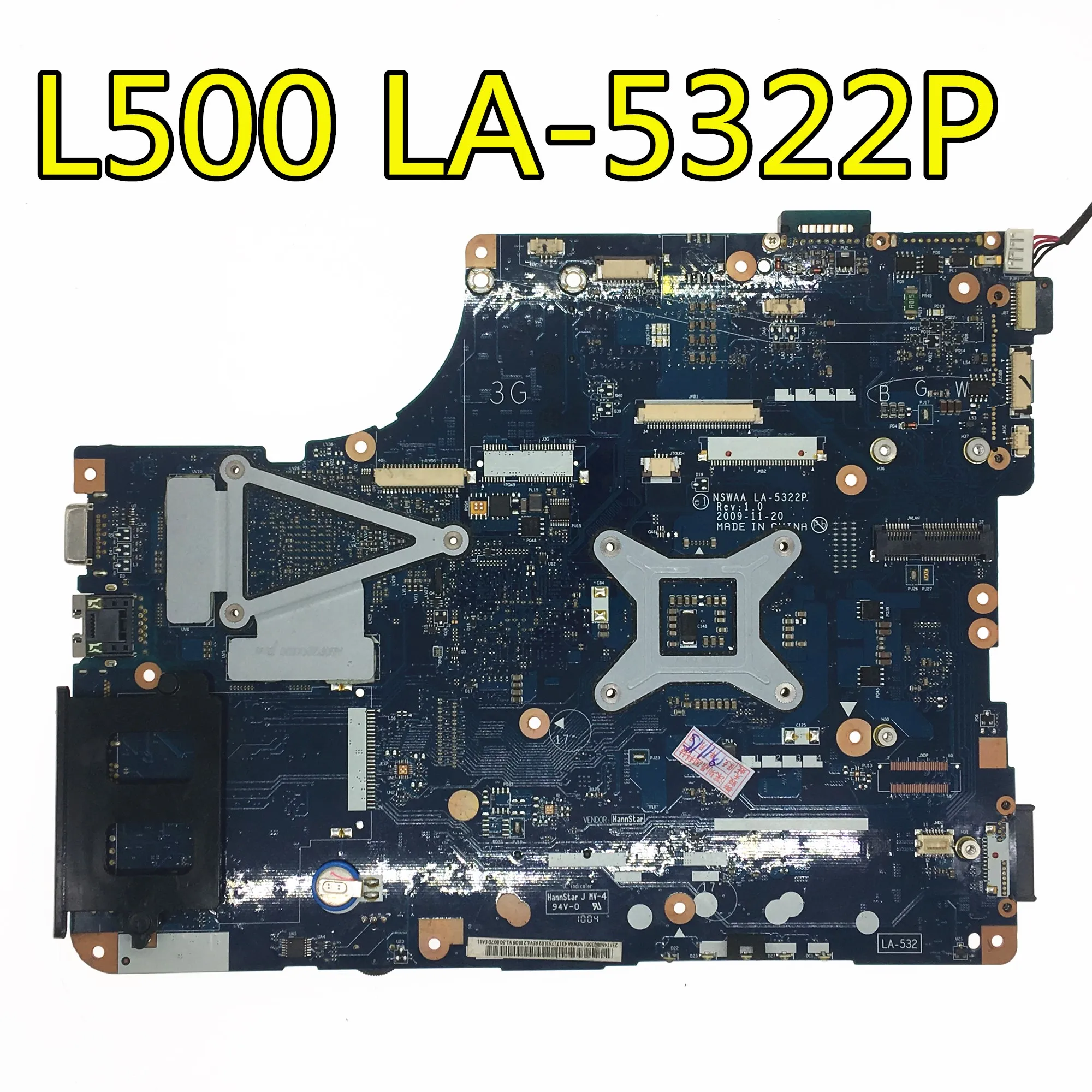 LA-5322P материнская плата для ноутбука Toshiba Satellite L500 L505 ...