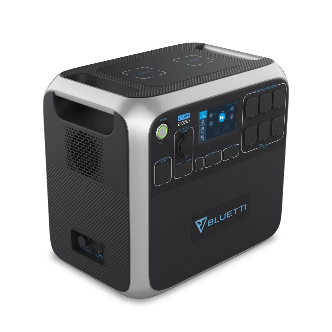 BLUETTI Portable Power Station AC200P 2000Wh Solar Generator 700W PV ...