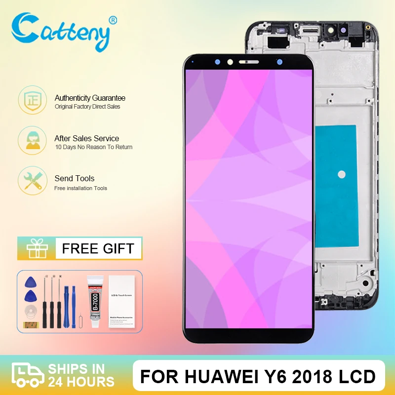 Wholesale For Huawei Y6 2018 Display Touch Screen Panel Digitizer Y6 ...