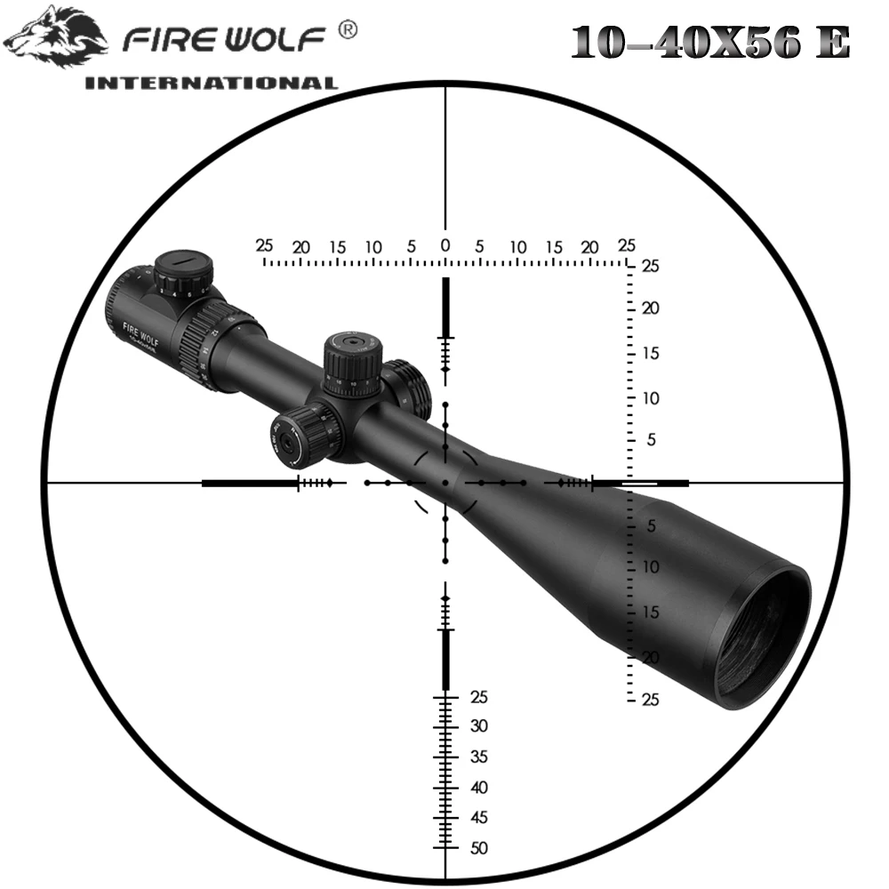 Fire wolf tactical 10 40X56 E Air Rifle Optics Red Dot Green High ...